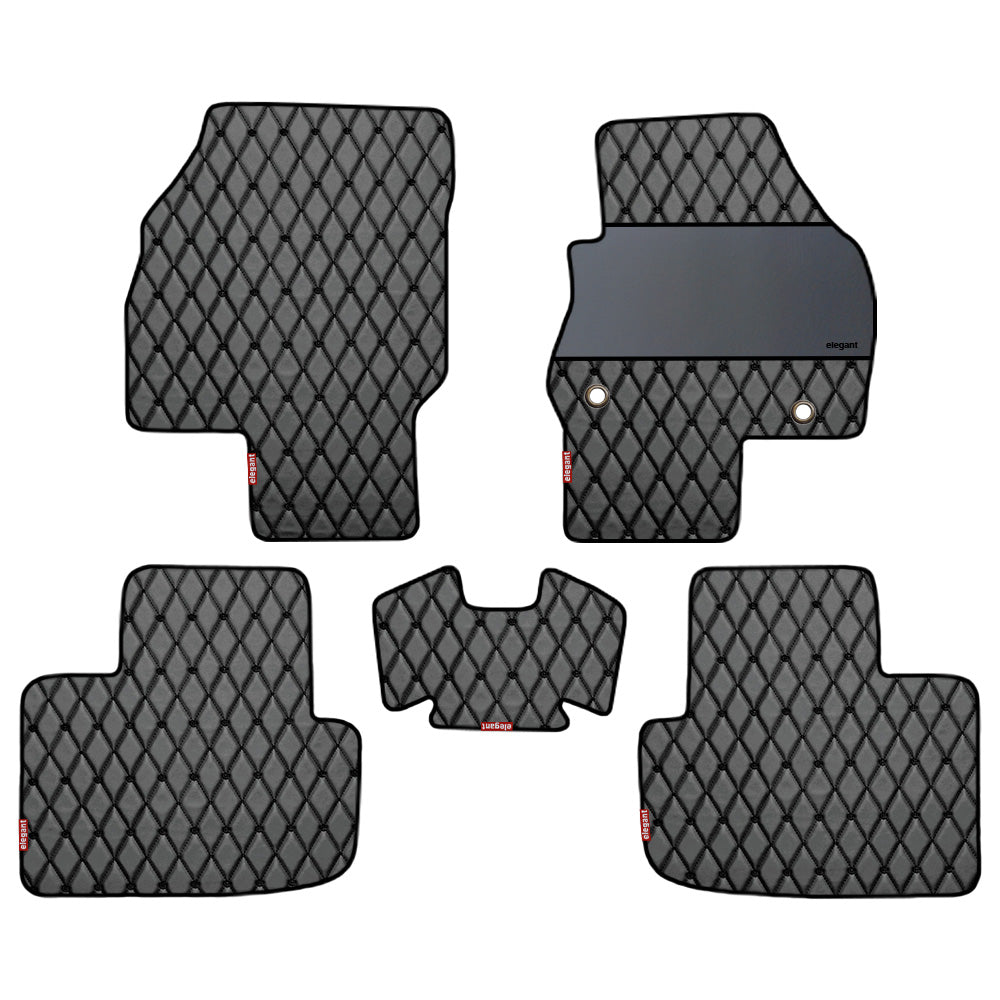 Luxury Leatherette Car Floor Mat For Skoda Kylaq – Elegant Auto Retail