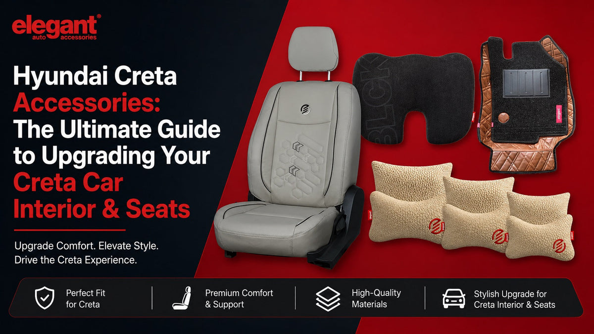 Hyundai Creta Accessories: Best Interior Upgrades, Seats & Comfort ...