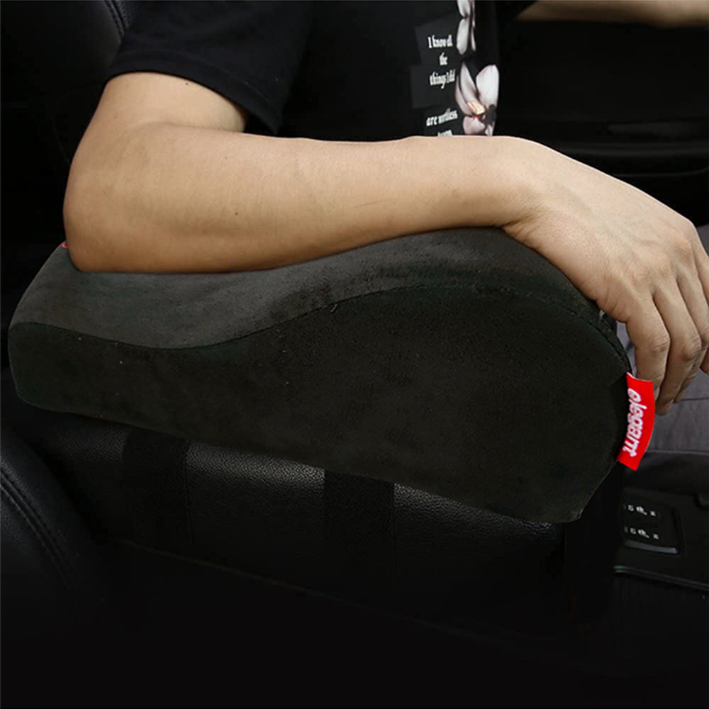 Active Car Arm Rest Support Cushion Pillow Black Online – Elegant Auto ...