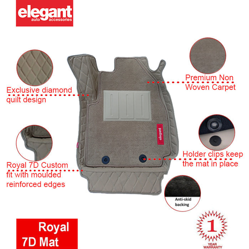 Royal 7D Car Floor Mats For Volkswagen Virtus – Elegant Auto Retail