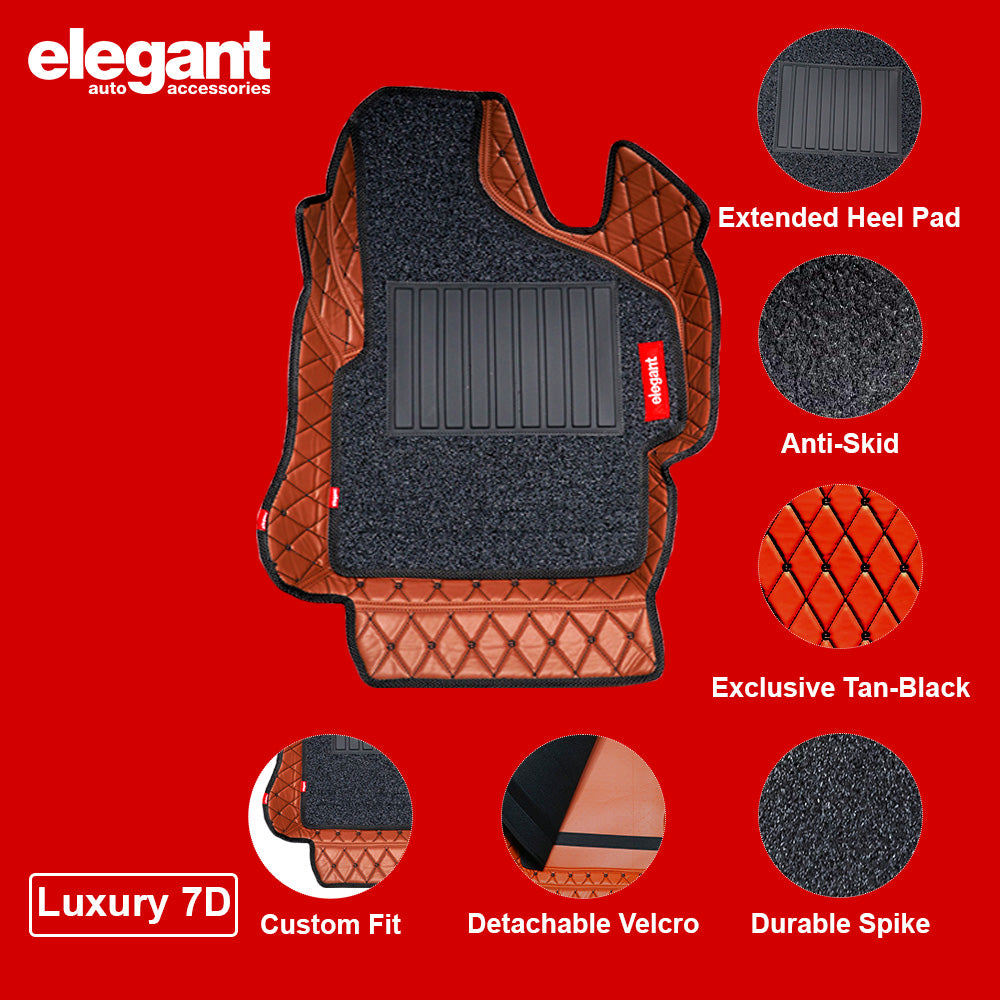 7D Car Floor Mats For Tata Harrier – Elegant Auto Retail