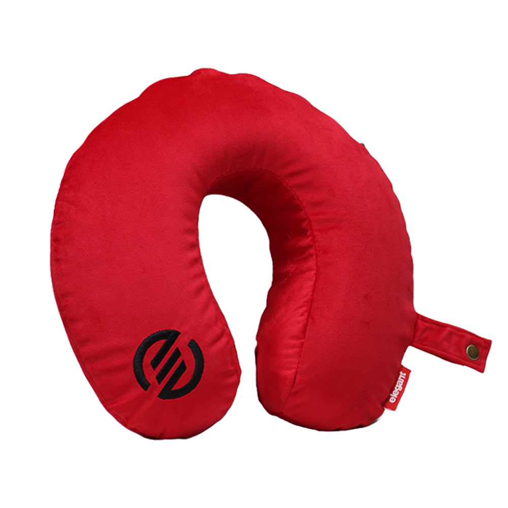 Elegant Active Memory Foam Travel Pillow Online - Black – Elegant Auto ...