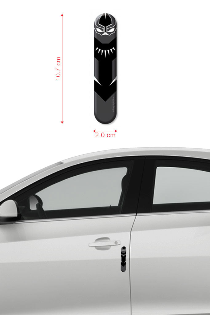 Panther Black Car Door Edge Guards Elegant Auto Retail