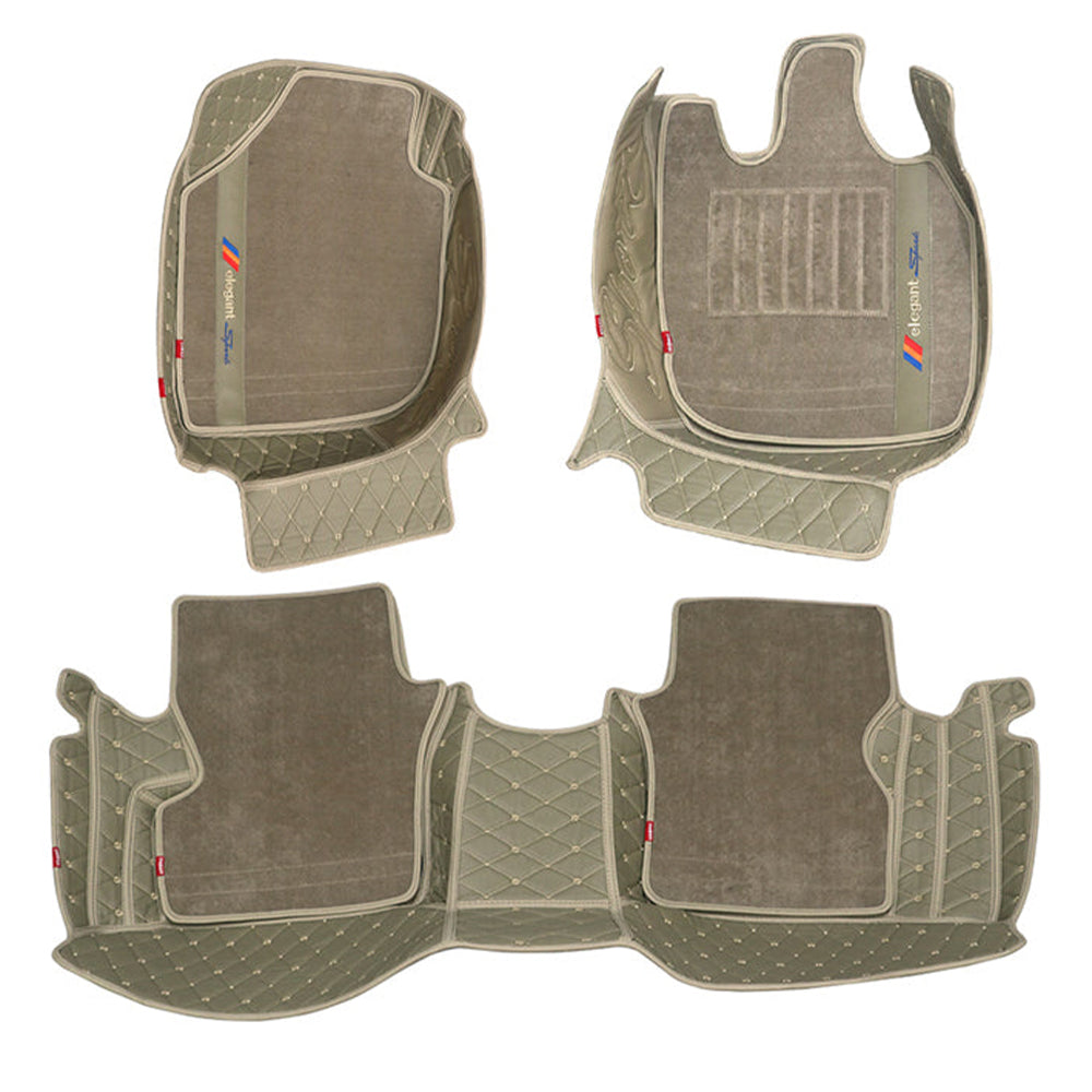 Sport 7D Carpet Car Floor Mat For Hyundai Xcent Elegant Auto Retail